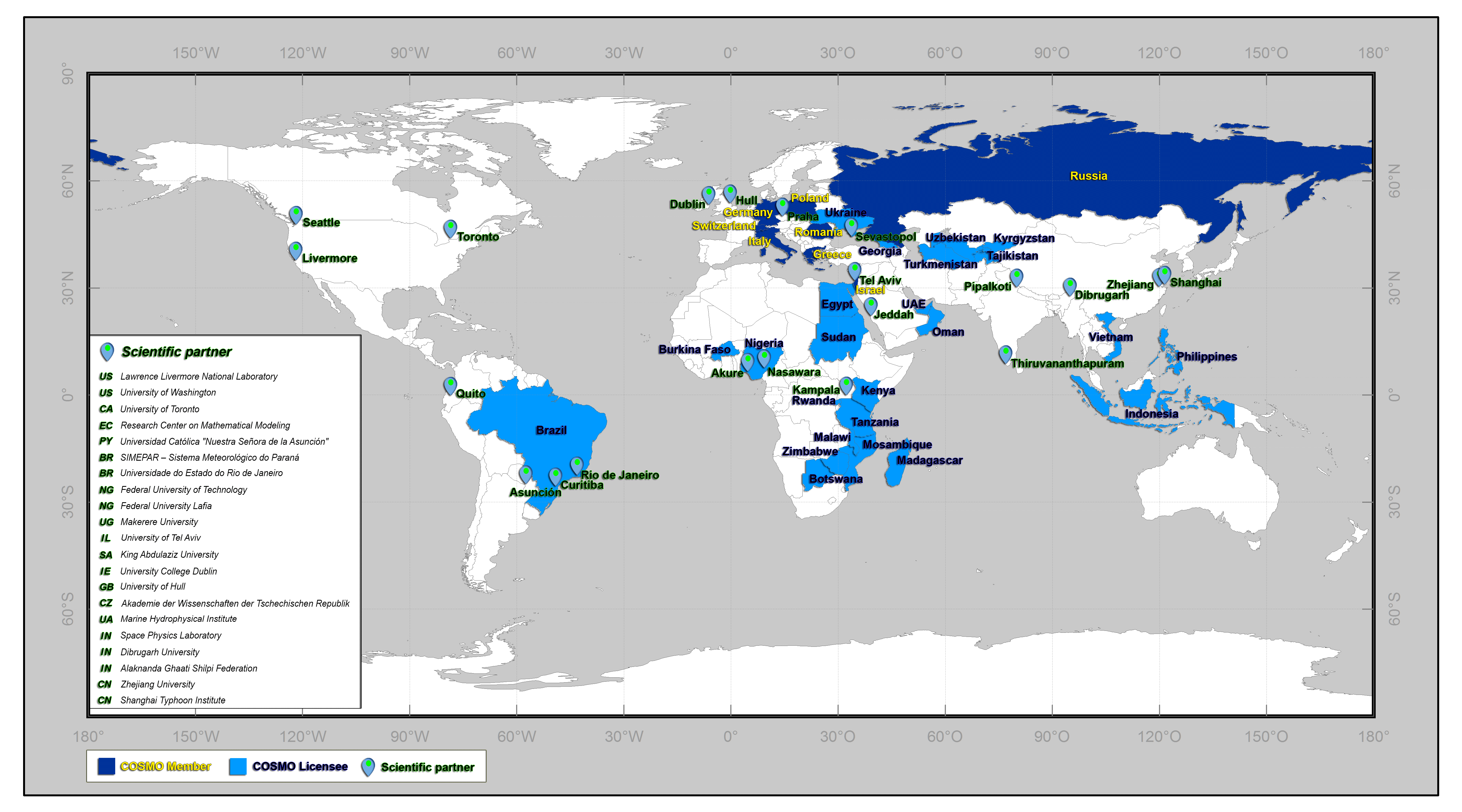 Operational Applications within COSMO